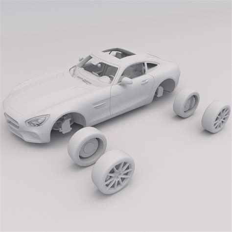 Free 3d File Mercedes Benz Amg Gt Printable Car 3d Digital Stl File 🚗・3d Print Design To