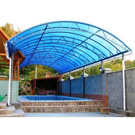 Prefabricated Polycarbonate Sheet Structure For Outdoor At ₹ 380 Sq Ft In Visakhapatnam