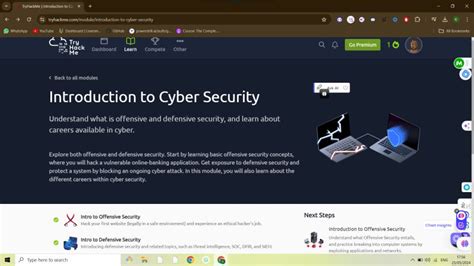 Kunj Shah On Linkedin Just Completed My First Module From Tryhackme On