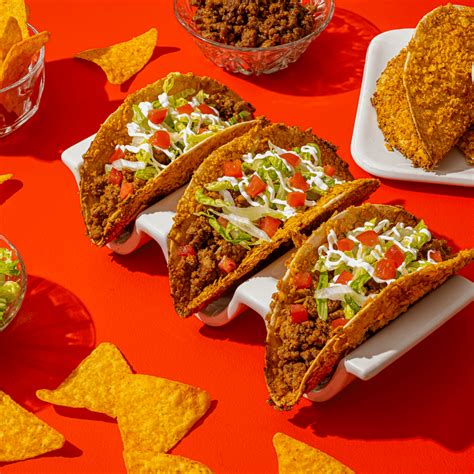 Doritos® Nacho Cheese Crusted Taco Shells Doritos
