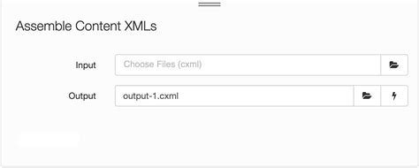 Assemble Content Xmls Typefi Support