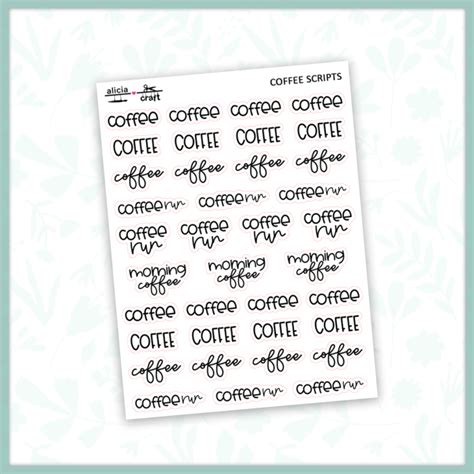 Coffee Scripts Alicia Craft