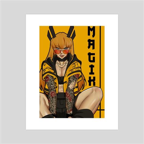 Magiks Fashion An Art Print By Hayashidraws Inprnt