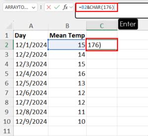6 Ways To Make A Degree Symbol In Microsoft Excel How To Excel