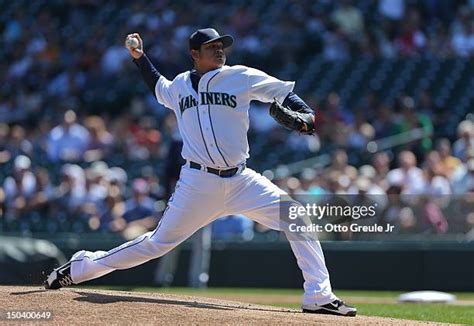 158 Felix Hernandez Perfect Game Photos And High Res Pictures Getty Images