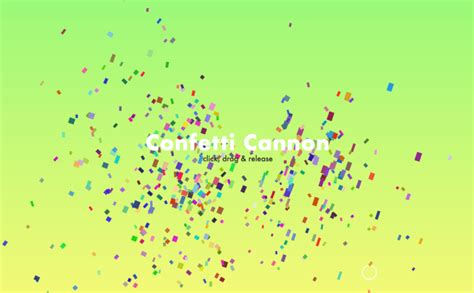 JavaScript Confetti Cannon Bram Us