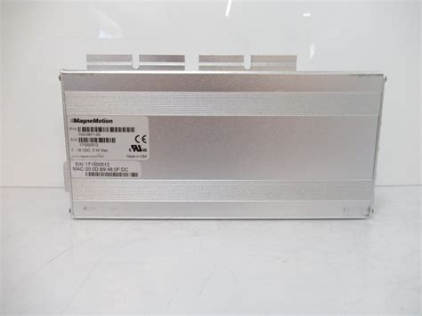 700 0871 00 Magnemotion Node Controller Lite Ethernet Switches