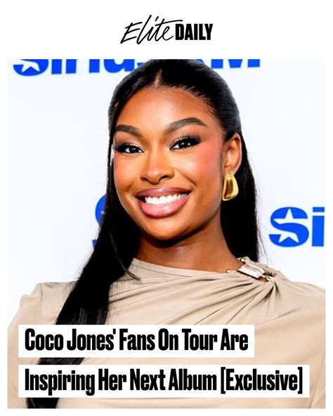 Elite Daily Grammy Winning Singer Coco Jones Shares Her Facebook