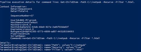 More New Stuff In Powershell V5 Extra Powershell Auditing Learn