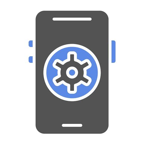 Premium Vector Vector Design Mobile Settings Icon Style