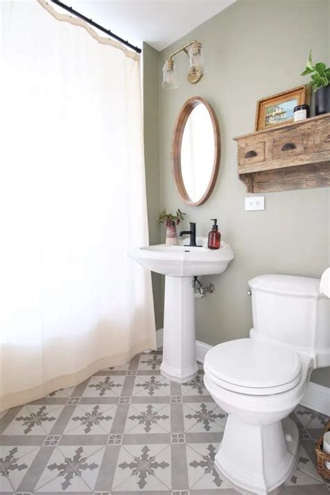 Bathroom Refresh New Paint Tile Accessories The DIY Playbook