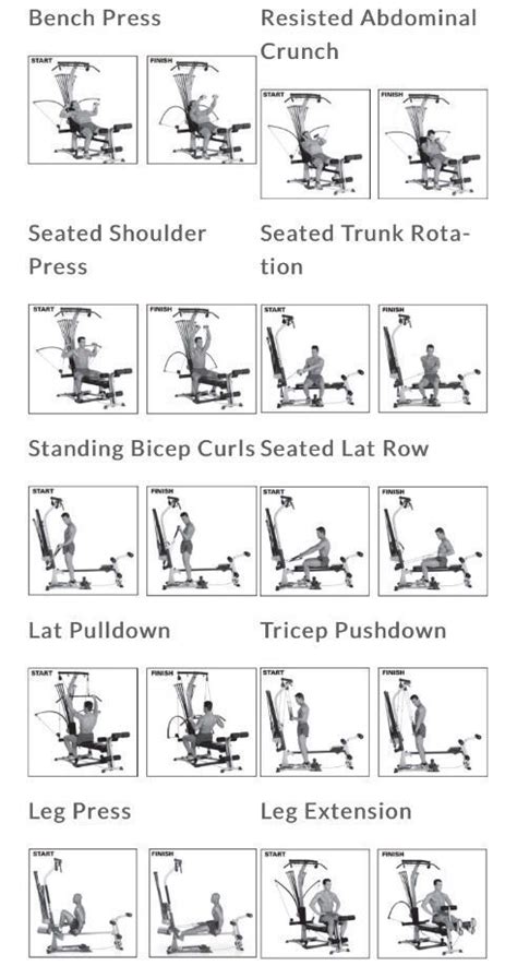 Bowflex Workout Poster