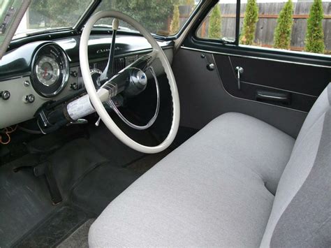 1950 Chevrolet Club 2 Door Coupe Interior 81129