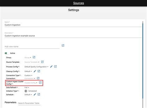 Cluster Configuration For Custom Processing Steps Dataforge