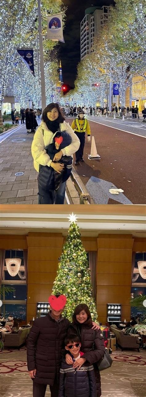 홍콩댁 강수정 남편·아들과 도쿄여행내가 사랑하는 두 남자 N샷 파이낸셜뉴스