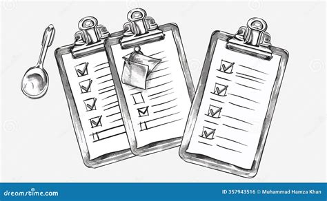 Professional Checklist Clipboard Icon Vector Illustration For Planning And Organization Stock
