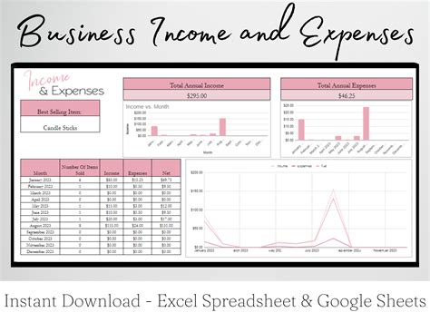 Income Excel Template