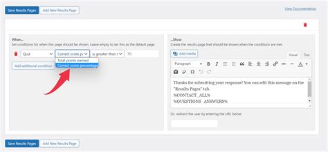 How To Make The Quiz Results Page Attractive Qsm