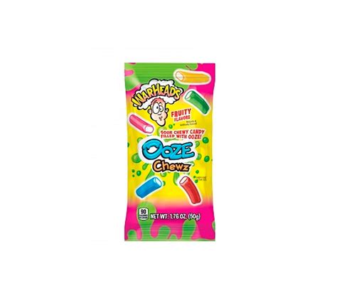 Warheads Ooze Chewz Ropes Sachet 50 G Caramelle Gommose Al Gusto Di Berfud American Food
