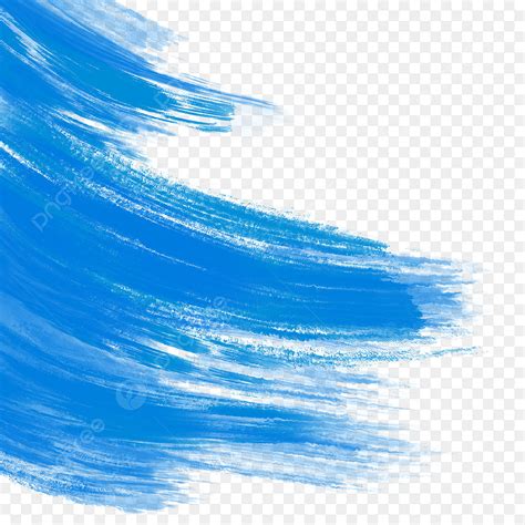 손으로 그린 푸른 수채화 일러스트 안료 브러쉬 물감 푸른 브러시 그림 물감 Png 일러스트 및 Psd 이미지 무료 다운로드 Pngtree