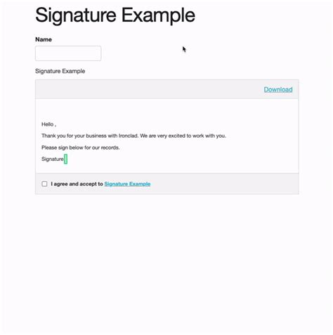 Adding A Signature To An Embedded Contract