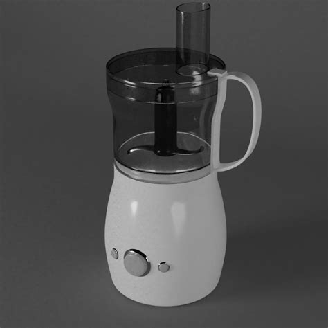 Food Processor 3d Cgtrader