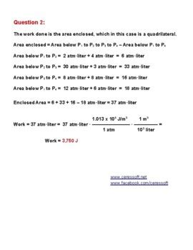 Thermodynamics Problem 2 By Ceres Science Teachers Pay Teachers