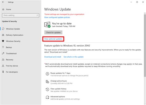 New Windows 10 Manual Driver Updates Process Starts On November 5 2020 Malwaretips Forums