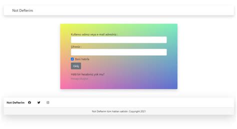 Github Ebrutokgoznote Taking Website This Website Built Using Html Css Javascript And Php