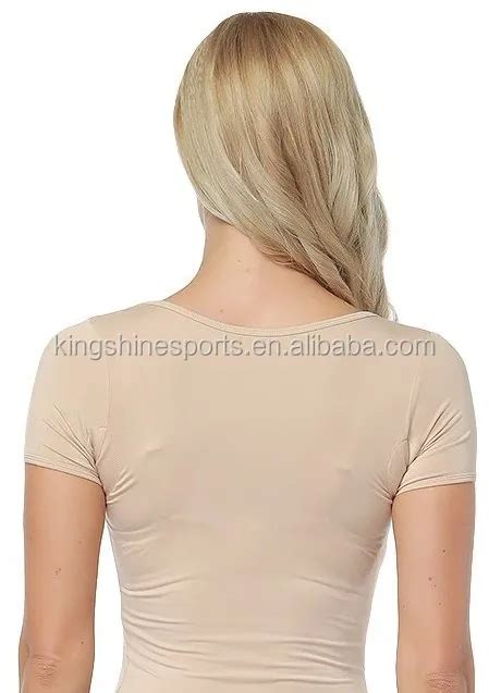 Armpit Underarm Short Sleeve Tshirt Sweat Proof Pad Tee For Women Buy Short Sleeves Available
