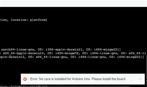 Error No Core Is Installed For Arduino Uno · Issue 91 · Arduino