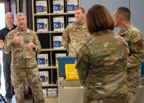 Cmsaf Bass Focuses On Future Air Force During Team Tinker Visit Air