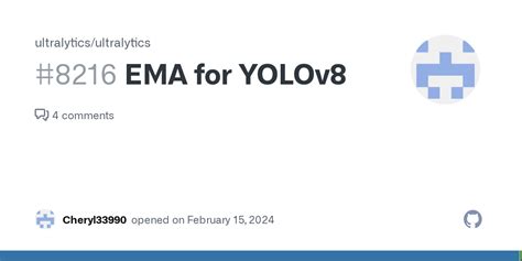 Ema For Yolov8 · Issue 8216 · Ultralytics Ultralytics · Github