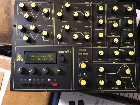 Shruthi Xt Mutable Instruments Shruthi Xt Audiofanzine