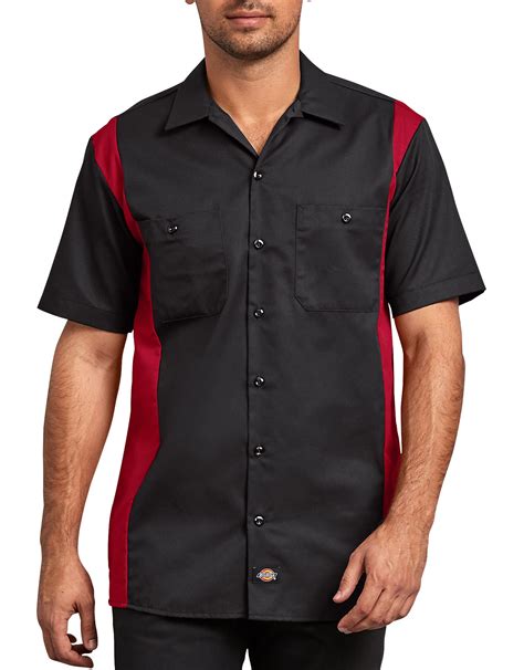 Ws508 Camisa Manga Corta Bicolor Dickies
