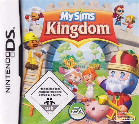 Mysims Kingdom Cover Or Packaging Material Mobygames