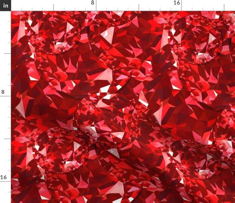 Ruby Fabric Spoonflower
