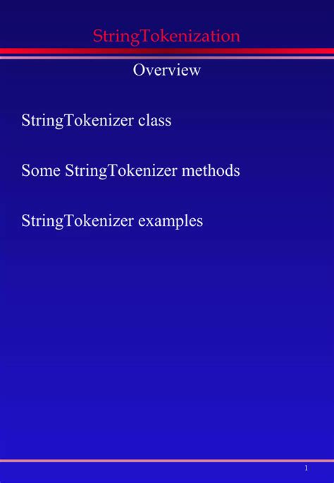 String Tokenization Ppt Programming Languages Computing