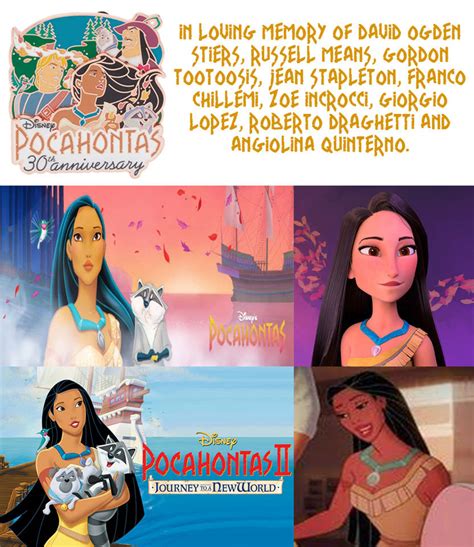 Pocahontas 30th Anniversary By Mrdimensionincognito On Deviantart