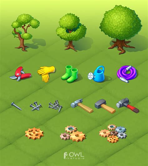 Merge Game Objects And Props Part 1 Behance