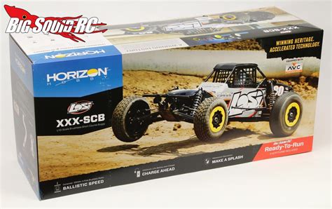 Unboxing Losi XXX SCB Brushless AVC RTR Buggy Big Squid RC RC Car And Truck News Reviews