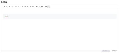 When Using Codeblock In Wysiwyg Mode The First Enter Key Event Is Ignored · Issue 1326