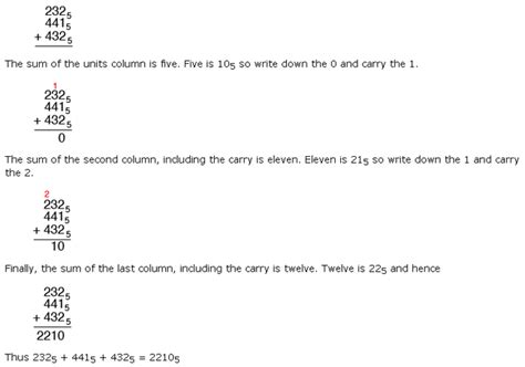 How To Do Basic Arithmetic Quinary Number System