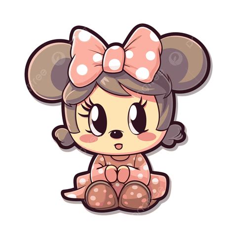 Minnie Mouse Vector Free