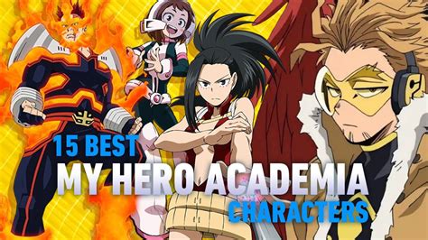 The 15 Best My Hero Academia Characters Ranked