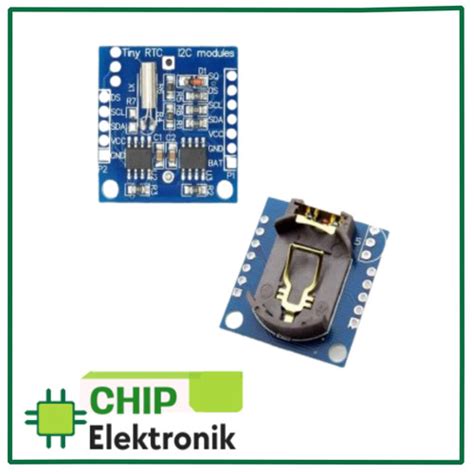 Jual Modul Rtc Ds1307 Real Time Clock I2c Module For Arduino Kota Balikpapan Chip Elko