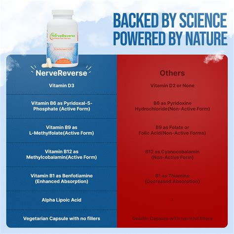 Nervereverse Neuropathy Support Formula Relief For Nerve Pain Free