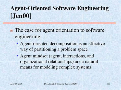 Ppt Agent Oriented Software Engineering Powerpoint Presentation Free Download Id5063961