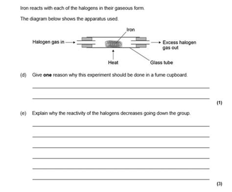 Periodic Table Halogen Displacement Reactions Flashcards Quizlet