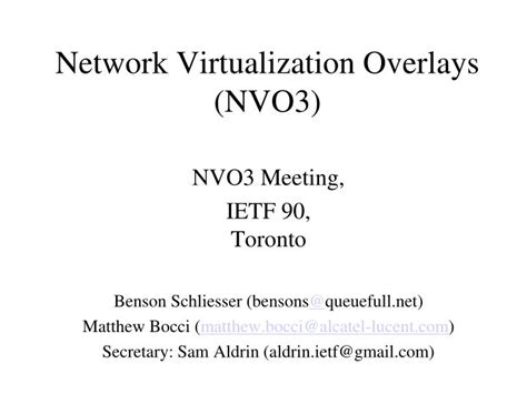 ppt network virtualization overlays nvo3 powerpoint presentation